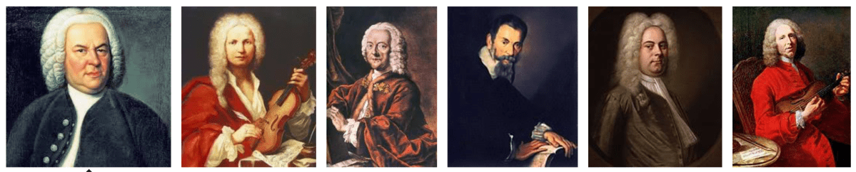 Namhafte Barock-Komponisten zu J.S. Bach und seiner Zeit – mit ...